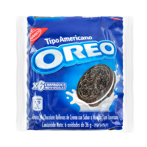 Galleta Oreo Tipo Americano 6 Unidades 36gr Galletas Oreo