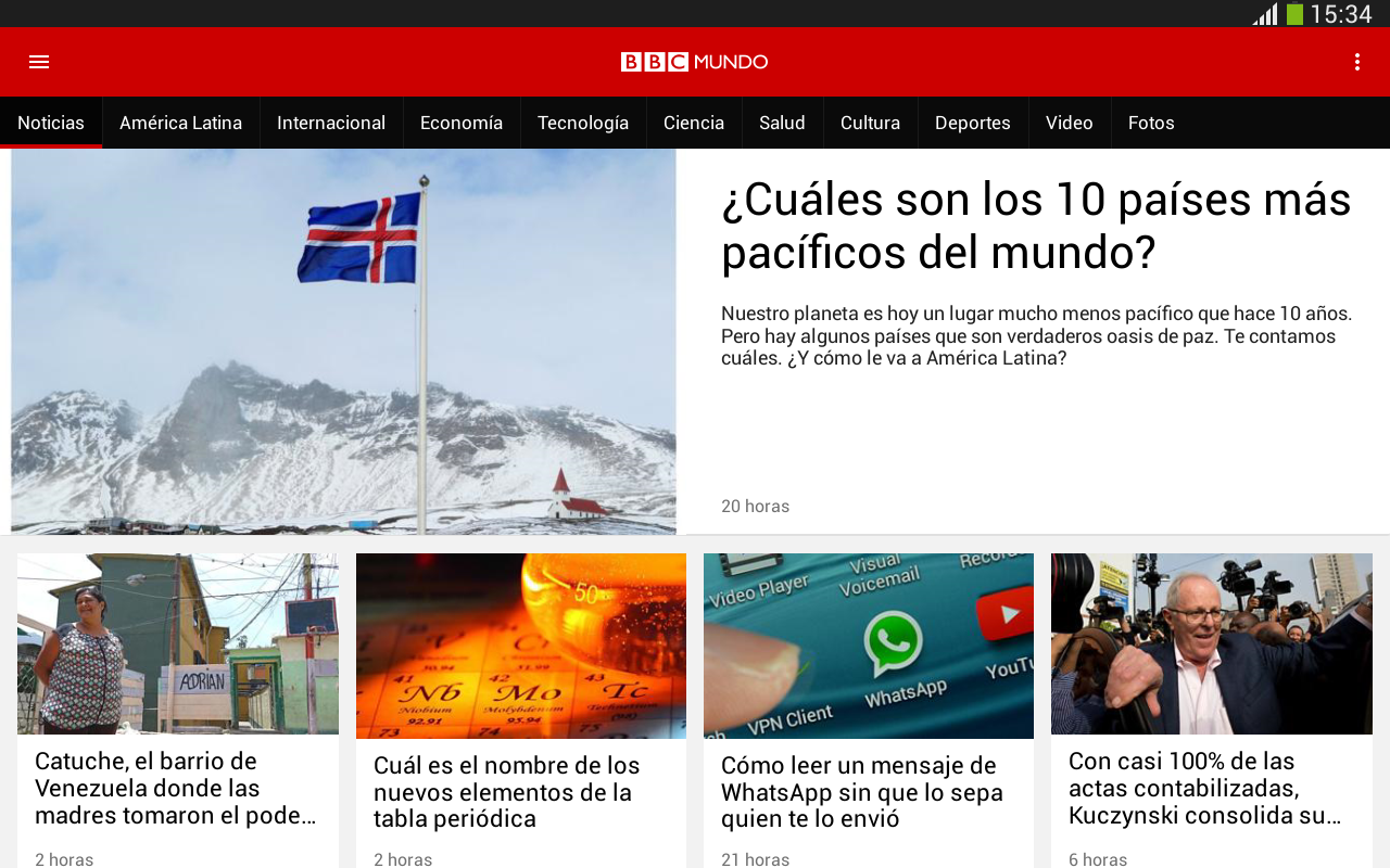 Las Mejores Noticias Internacionales En Tu Dispositivo Descarga La App