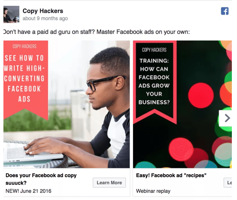 Here Are The Top 10 Best Facebook Ad Examples You Should Shamelessly