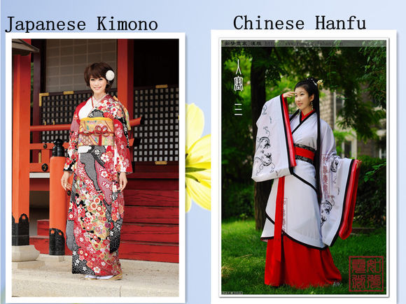 Traditional Chinese Clothing Kimono Vs Hanfu