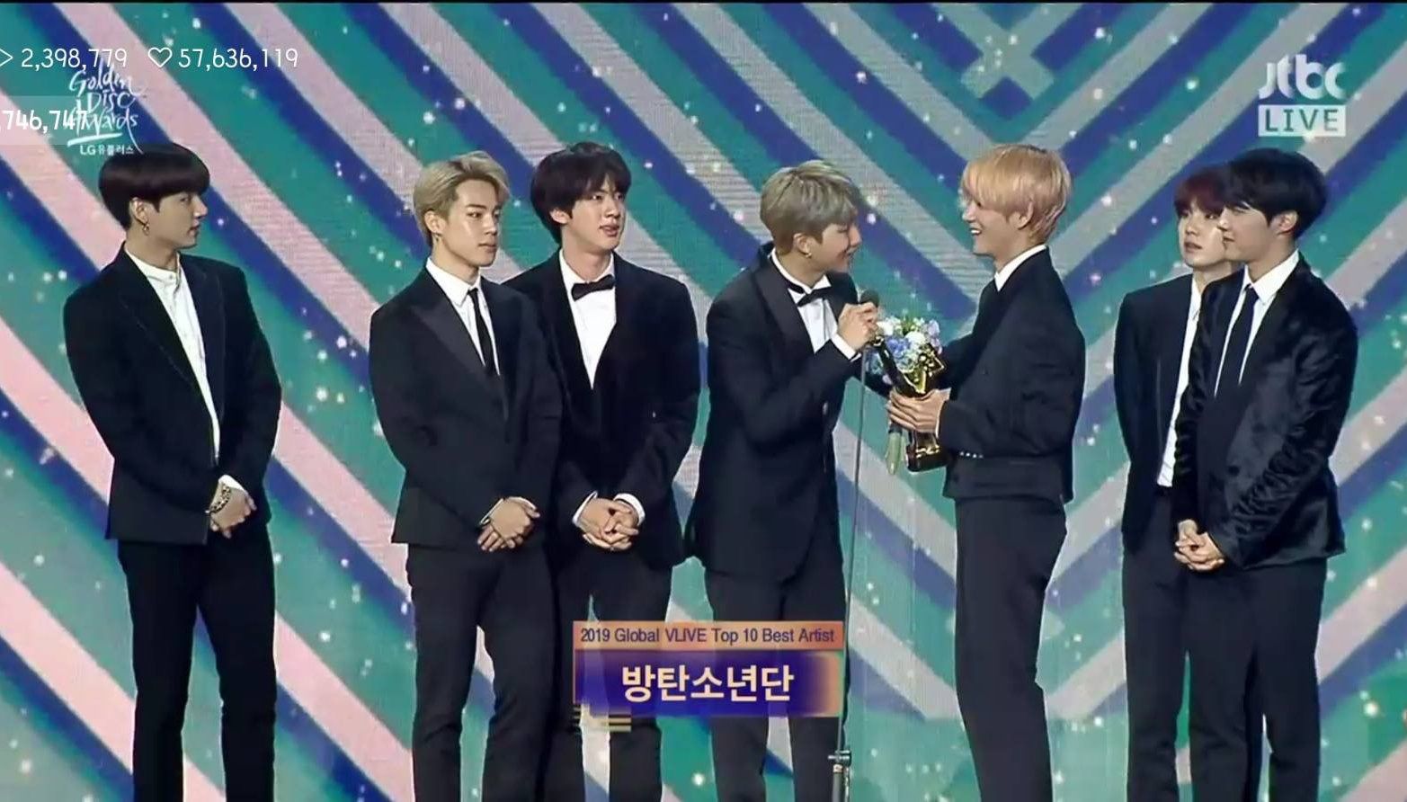 Heres How Bts Showed The Utmost Professionalism During Recent Award