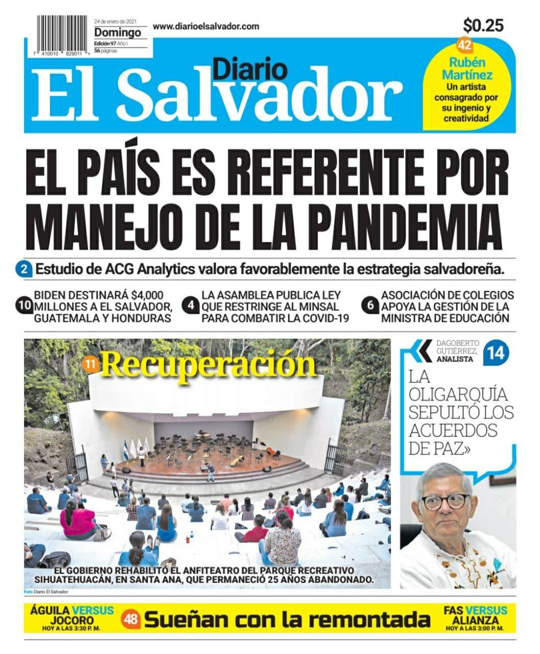 Las 400 Portadas Que Diario El Salvador Regaló Al Bukelismo Proceso