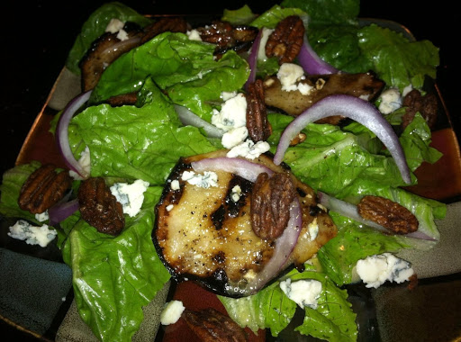 Grilld Pear Salad Wbleu Cheese N Candied Pecans Just A Pinch Recipes