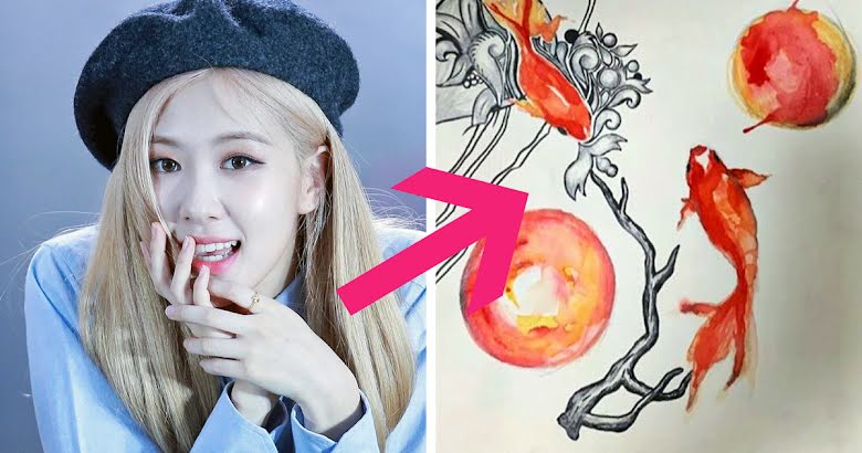 How To Draw Blackpink Rose Step By Step ★learn How To Draw The Easy