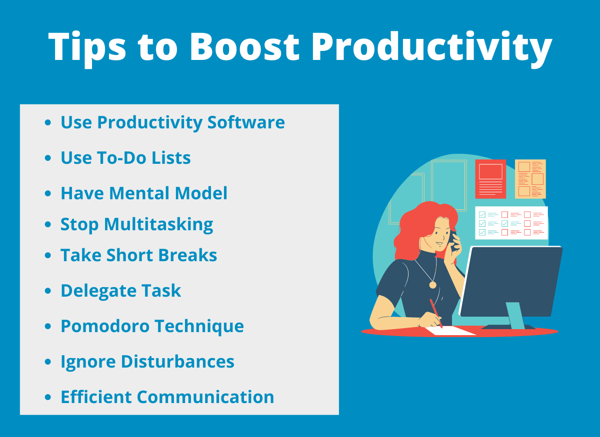 10 Ways To Boost Your Productivity At Work Ebusinesstalks