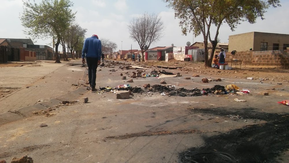 Soweto Residents Block Road In Protest Over Electricity