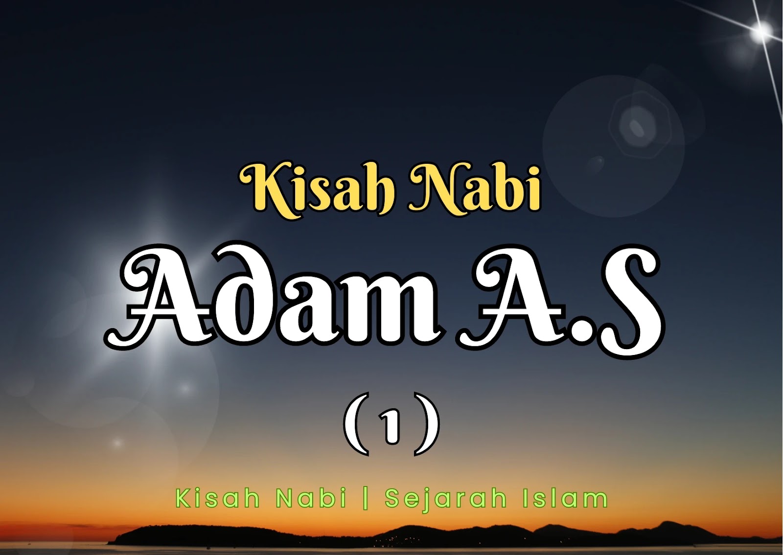 Kisah Nabi Adam As Info Islam