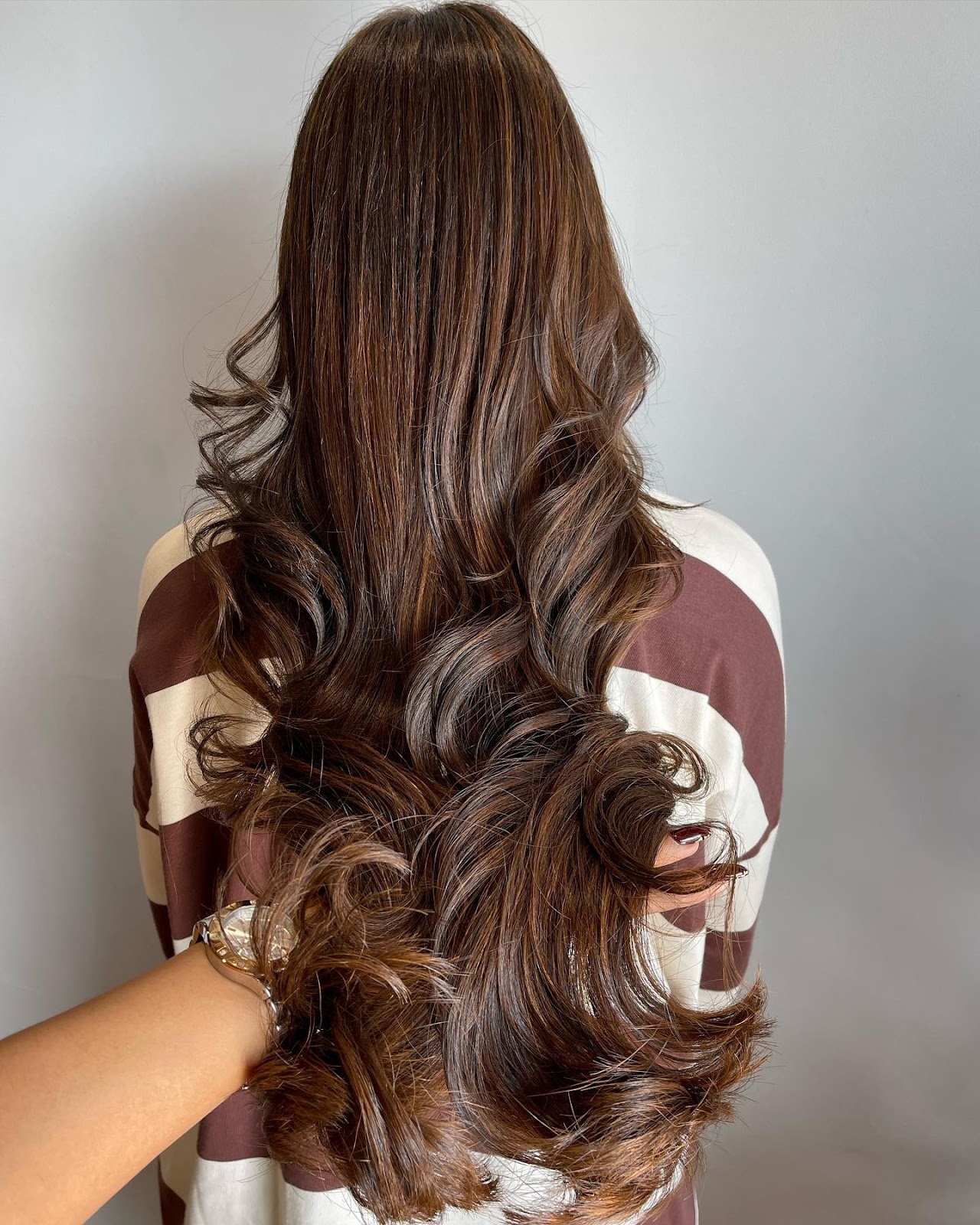 Mumbai Techies Mid Back Length Hair Cut With Coloring Transformation