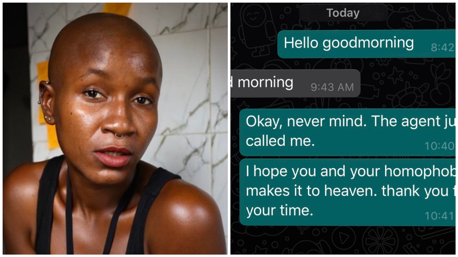 Popular Nigerian Lesbian Gets Denied A House By Landlord Due To Her
