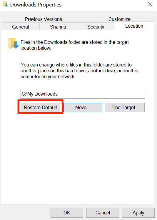 Cómo Cambiar La Ubicación De Descarga Predeterminada En Windows 10