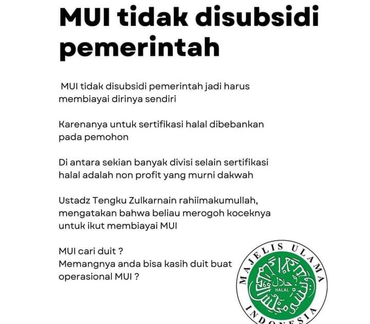 Tentang Sistem Halal Lppom Mui