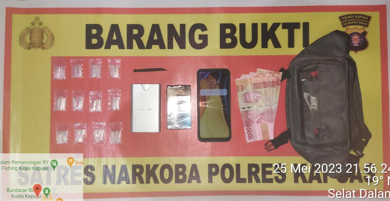 Tiga Pelaku Penyalahgunaan Narkoba Di Kapuas Diringkus Polisi Di Tkp