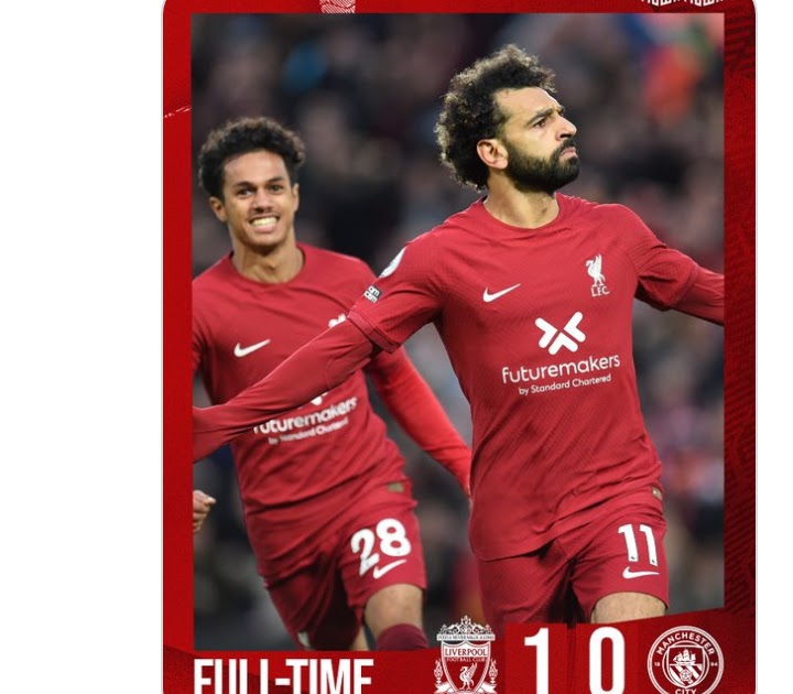 Premier League Mohamed Salah Helps Liverpool Claim 1 0 Win Over Man