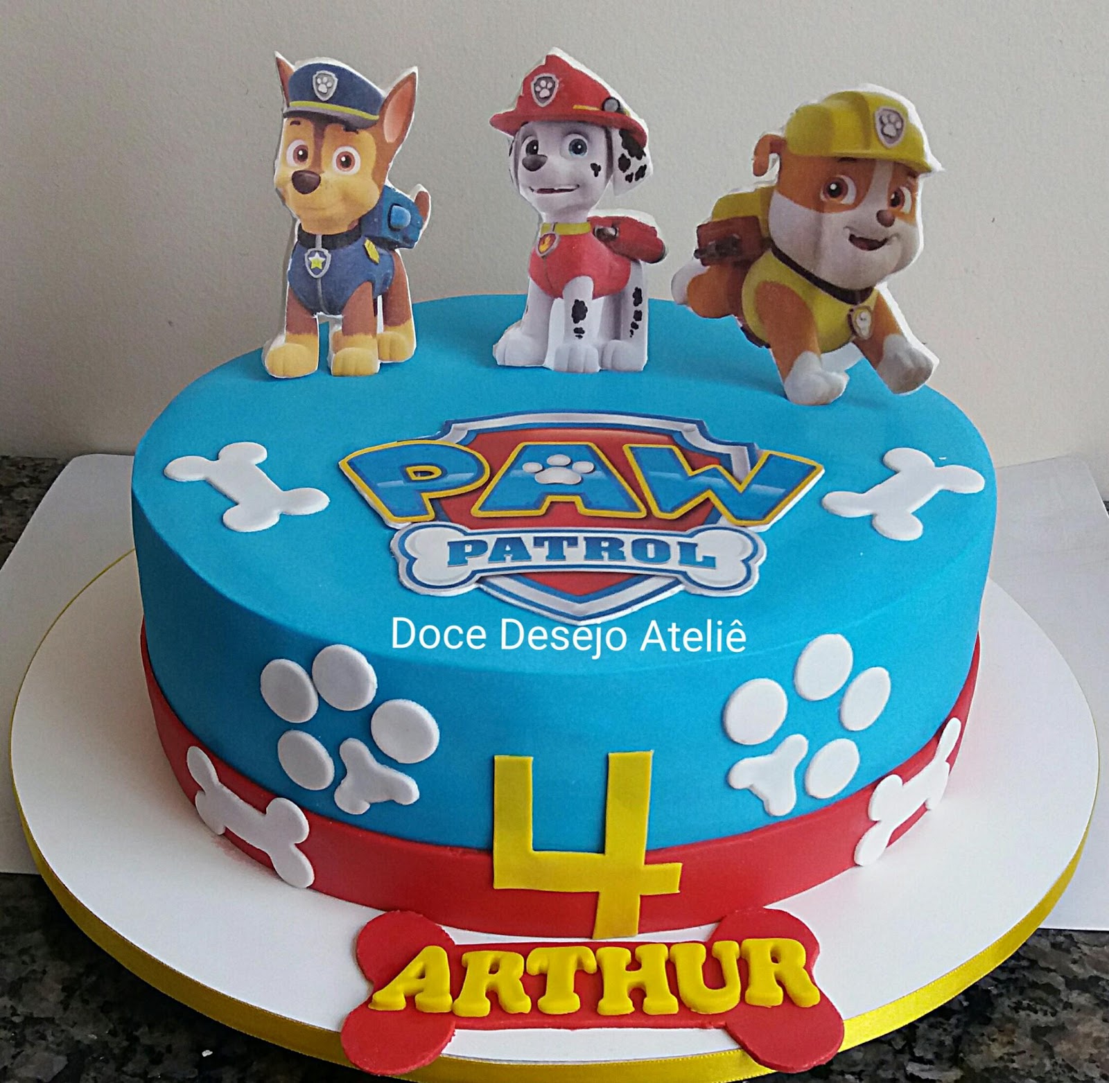 Paw Patrol Navidad Cumple Paw Patrol Bolo Do Paw Patrol Paw Patrol