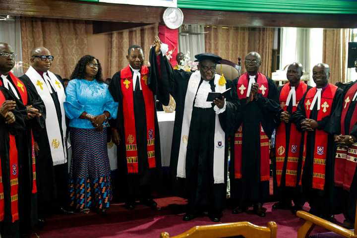 Rev Asiedu Inducted Akuapem Presbytery Chairperson Of Pcg Konkonsahgh