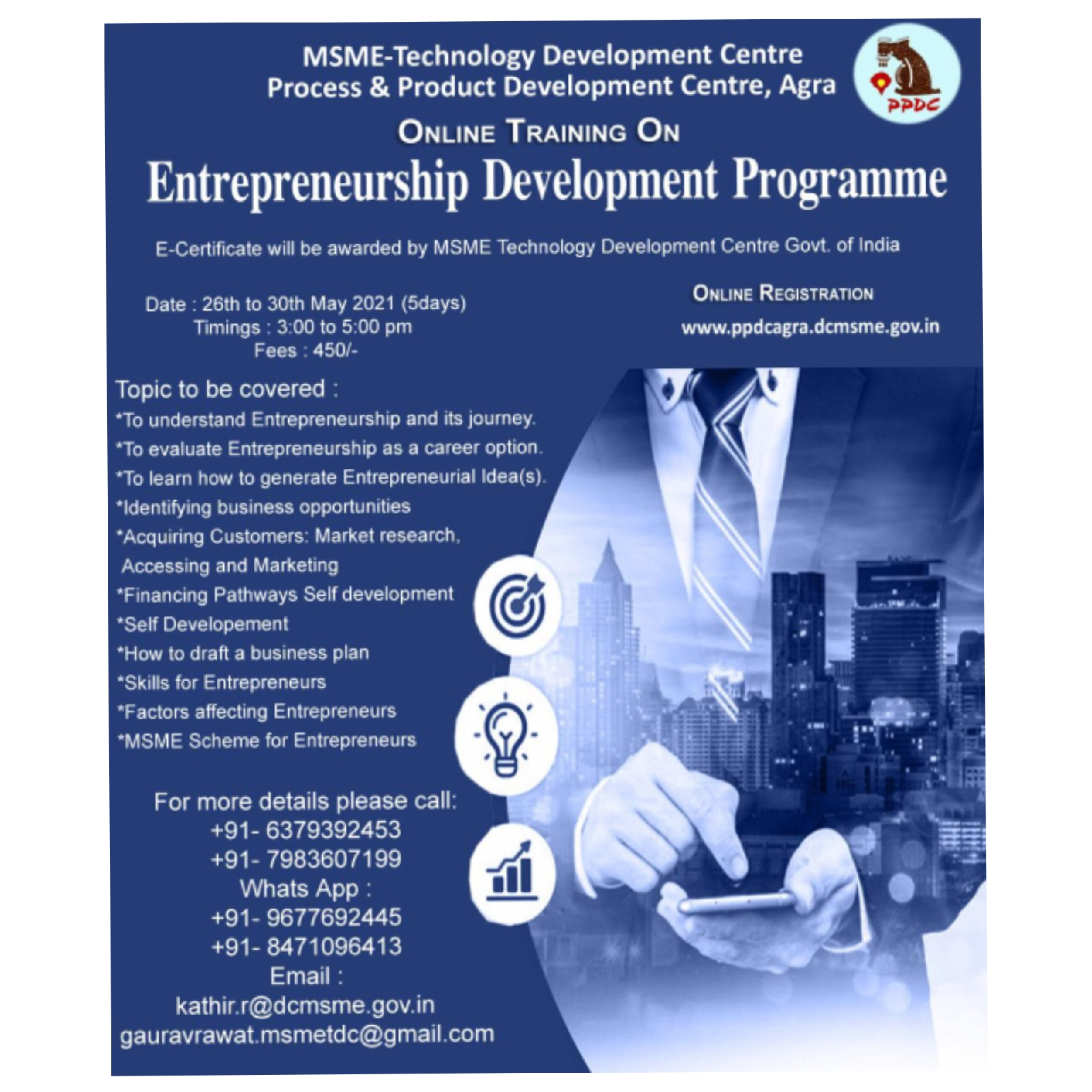 Msne Chennai Edp Training Online Courses Entrepreneurship