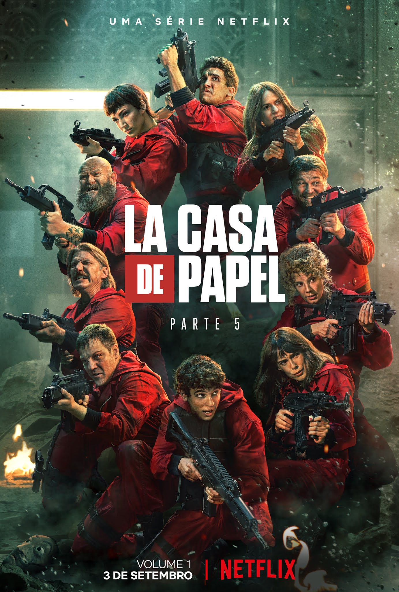 Netflix Divulga Trailer E Poster Oficiais De La Casa De Papel Parte 5