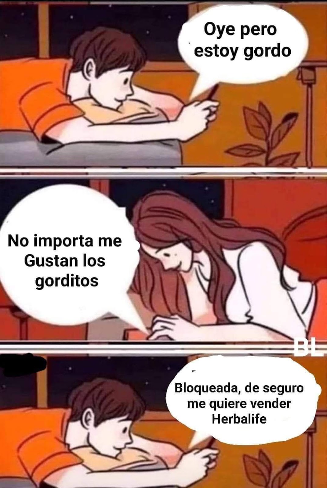 Origen Y Mejores Memes De Pareja Texteando Bloqueadoa