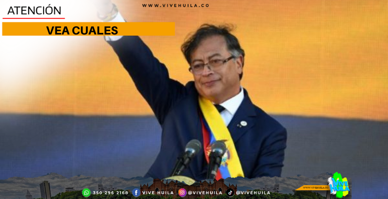 Conozca Los 10 Compromisos De Gustavo Petro Con El Pueblo Colombiano