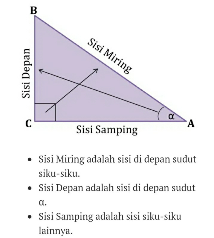 Perbandingan Trigonometri Pada Segitiga Siku Siku