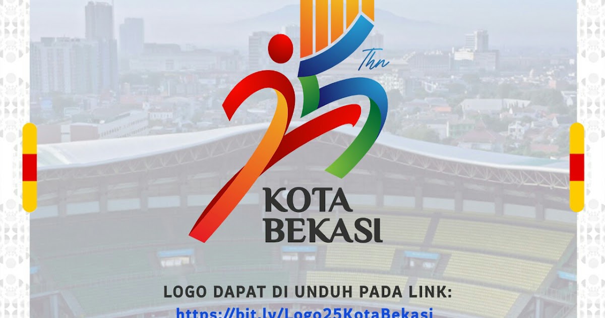 Logo Resmi Hut Kota Bekasi Ke 25 Tahun 2022