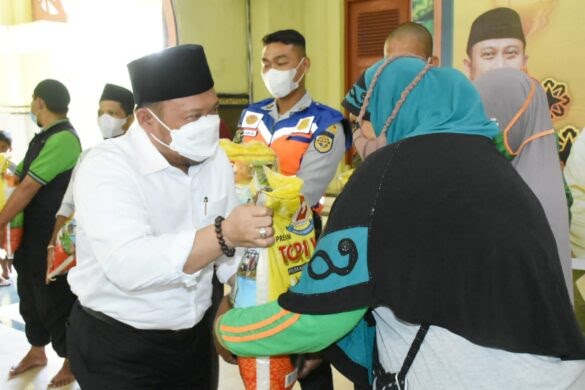 Bupati Kampar Lepas Secara Resmi Tim Safari Ramadhan 1443 H Pemkab Kampar