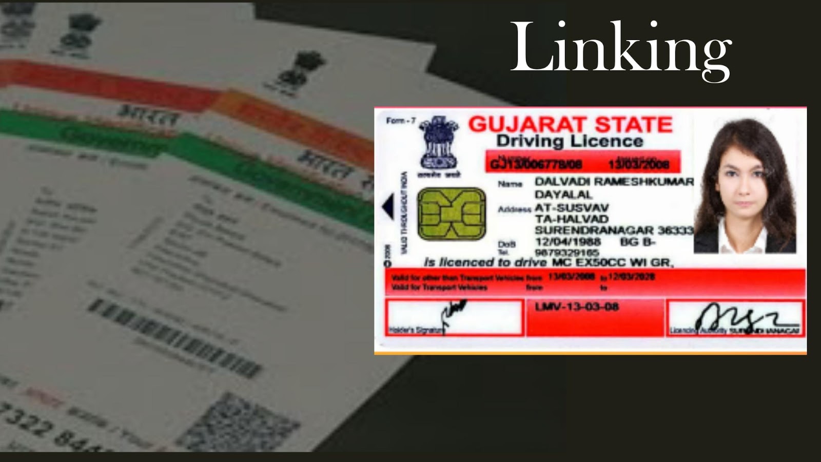 How To Link Your Driving Licence With Aadhar