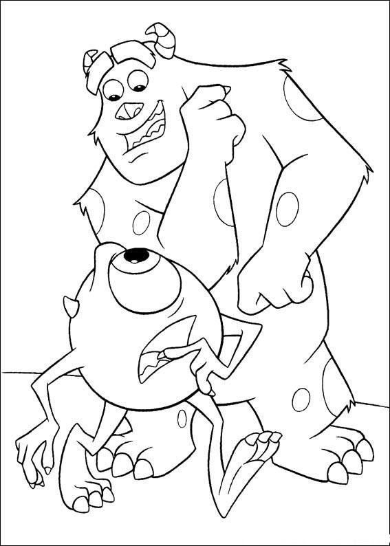 Dibujos Para Colorear De Monster Inc