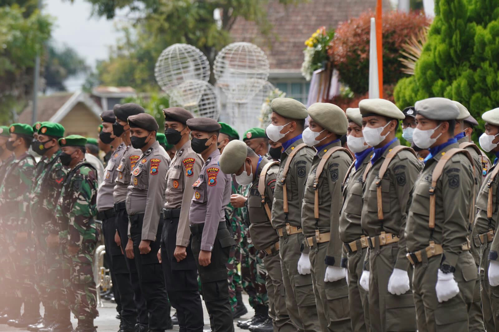 Upacara Peringatan Hari Jadi Ke 77 Prov Jatim Dan Hari Jadi Ke 21 Kota