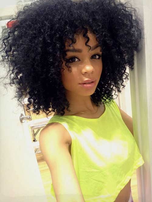 Short Curly Afro Hairstyles Trends 2016 Styles 7