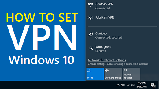 How To Manually Configure A Vpn On Windows 10