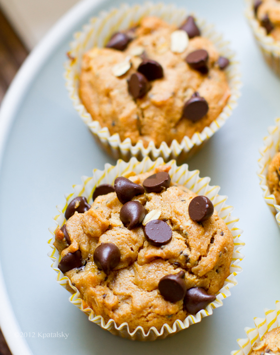 Peanut Butter Chocolate Chip Muffins Vegan Vegan Recipe