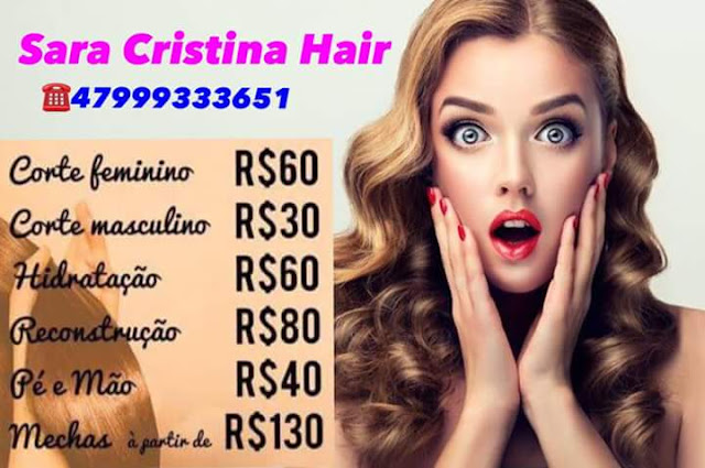 Salão De Beleza Sara Cristina Hair Balneário Camboriú Sc PromoÇÃo