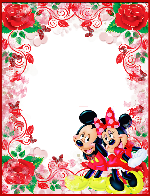 Molduras Mickey E Minnie