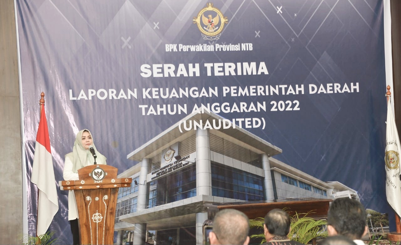 Laporan Keuangan Pemkab Bima Ta 2022 Diserahkan