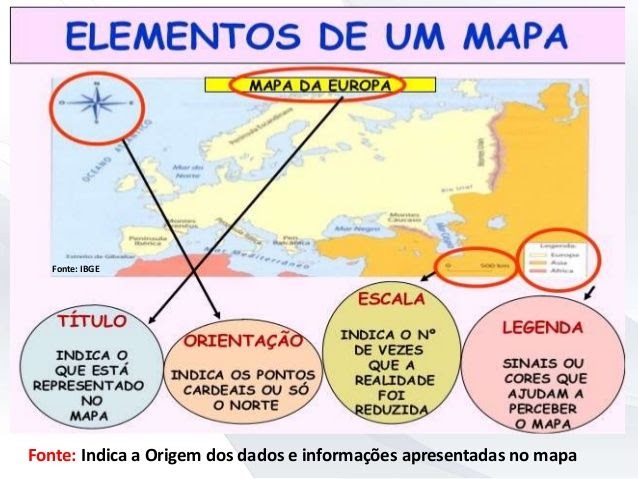 Blog Pei José Muniz Teixeira Tipos De Mapas E Seus Elementos