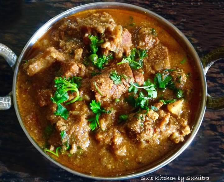 Sus Kitchen By Sumitra Chettinad Mutton Gravy