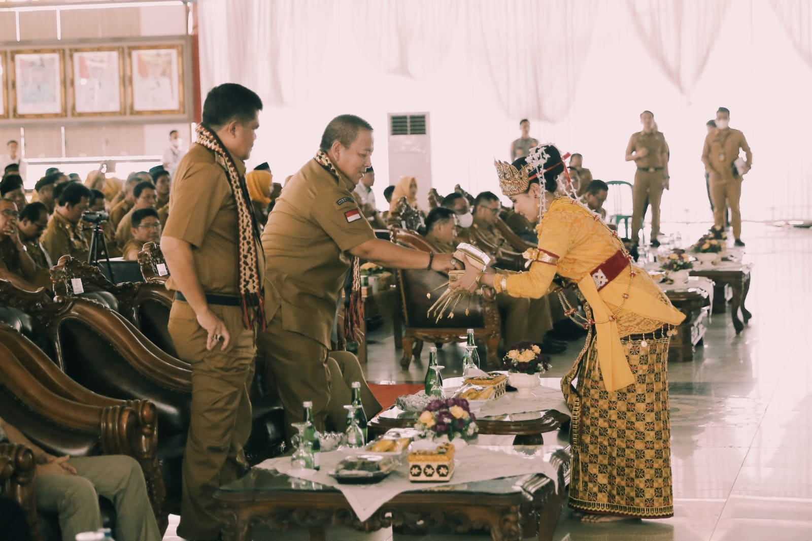 Silaturahmi Bersama Seluruh Komponen Masyarakat Dan Opd Di Lamteng