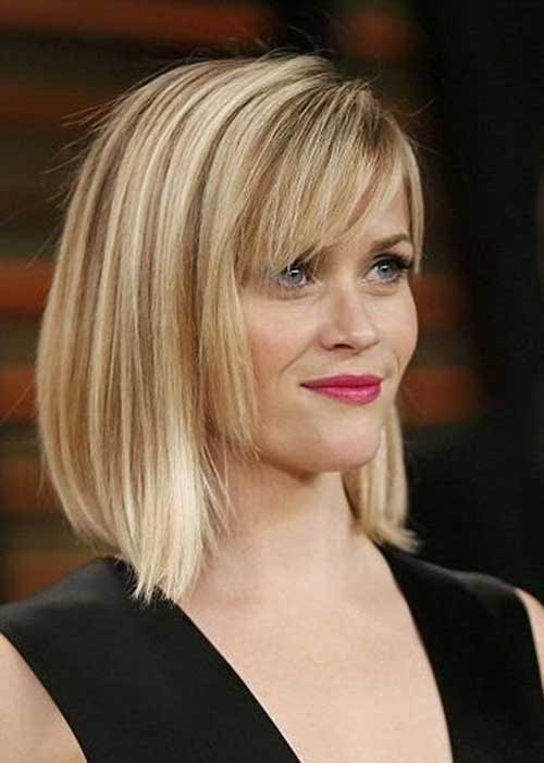 Bob Haircut With Fringe Bangs 2015 2016 Styles 7