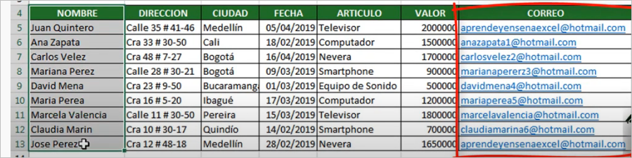 Como Enviar Correos Masivos Con Archivos Adjuntos Diferentes En Excel