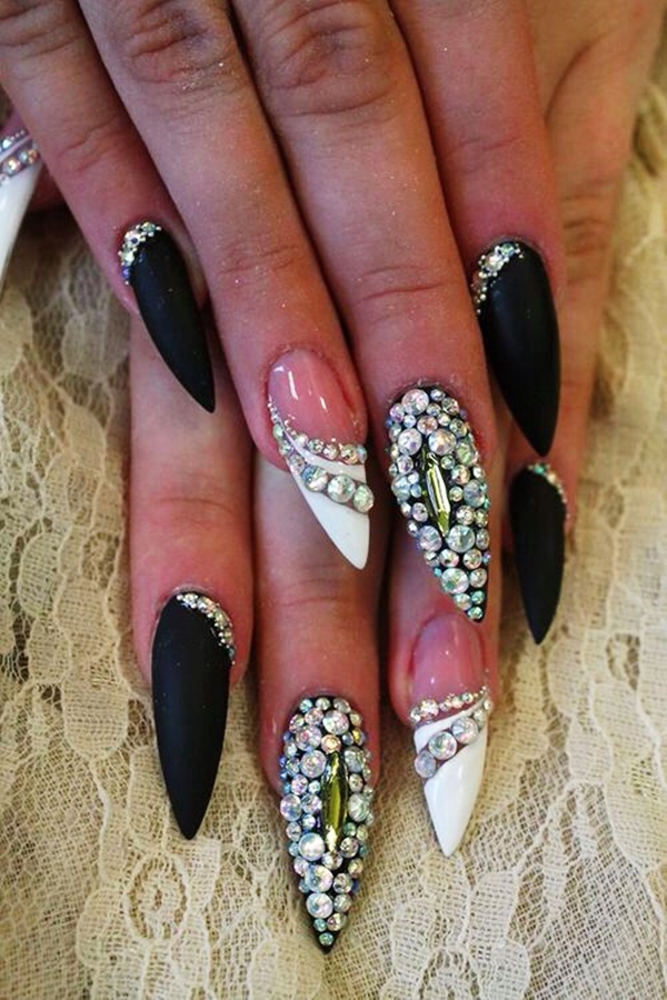 Glamorous Bling Nail Art Designs For 2018 Fashionre