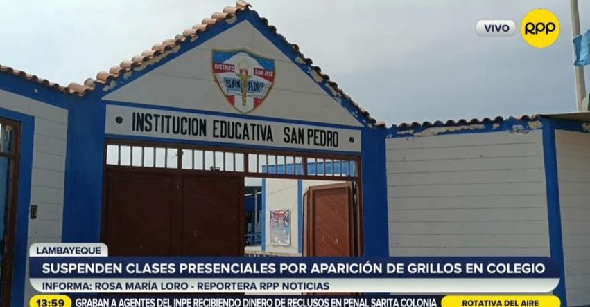 Colegio De Lambayeque Suspende Clases Presenciales Por La Aparición De