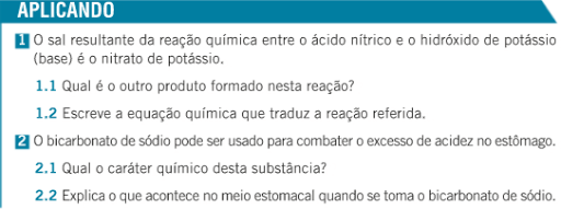 Os ácidos E As Bases Fq 8 Ano