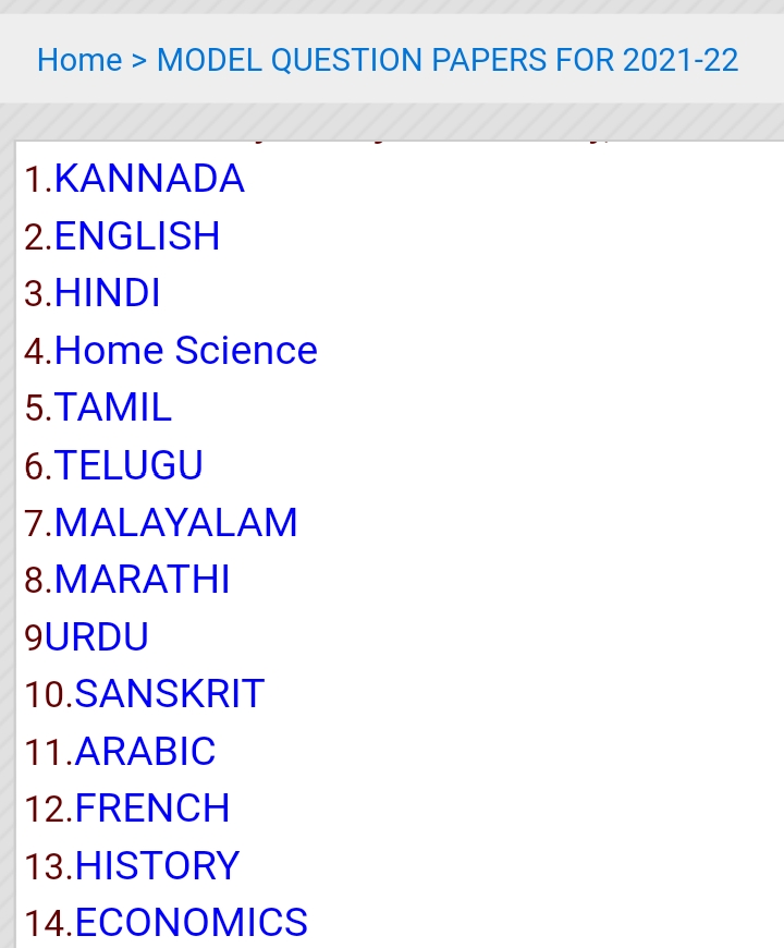 Karnataka Second Puc Model Question Papers 2022 Jnyanabhandar