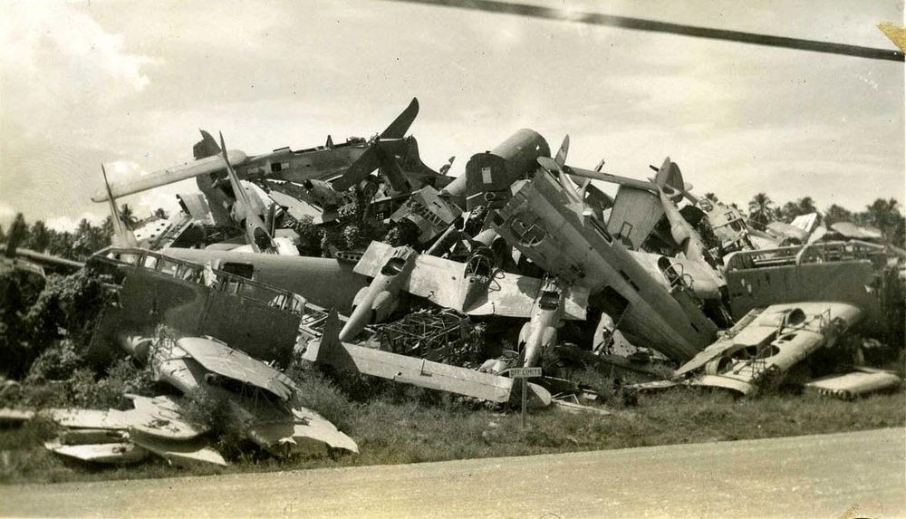 World War Two Wrecks Of Solomon Islands Amusing Dunia