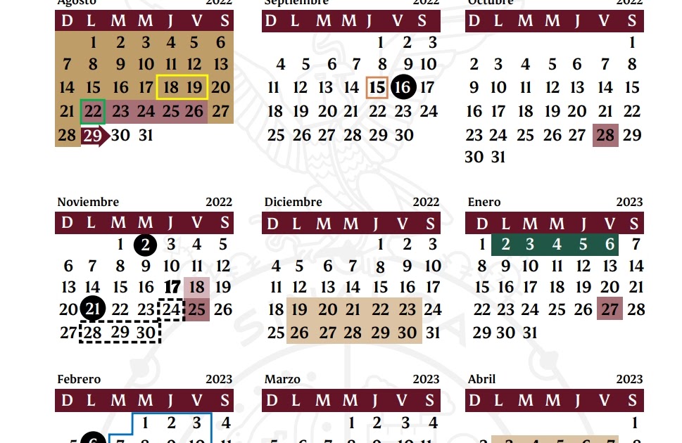 ¡conoce El Calendario Escolar 2022 2023 Entre Veredas