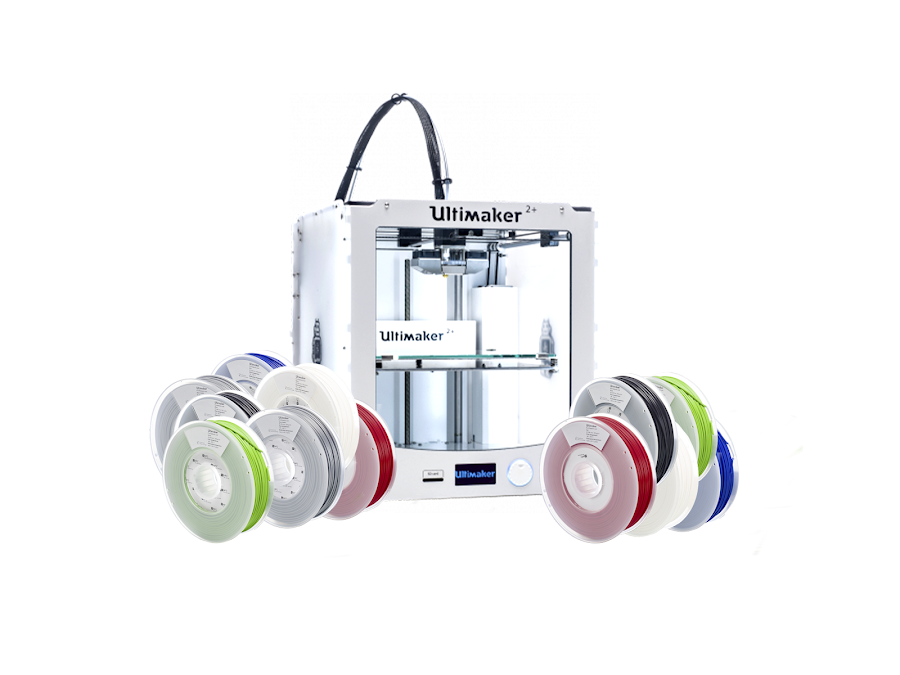 Ultimaker 2 3d Printer Fully Assembled Educational Starter Bundle