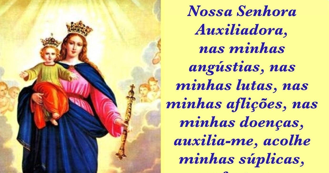 ReflexÕes Para Todos OraÇÃo À Nossa Senhora Auxiliadora