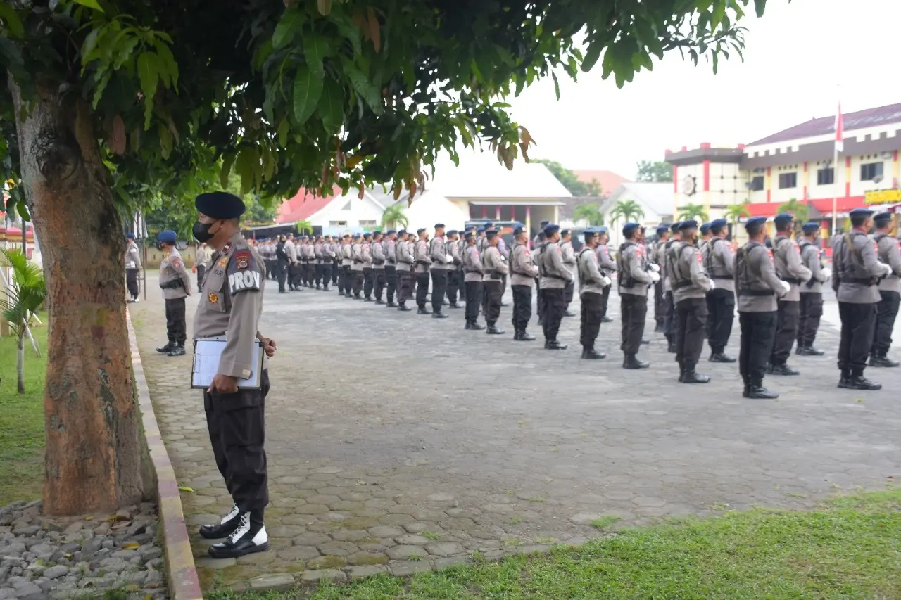 Upacara Hari Kesadaran Nasional Di Halaman Mako Brimob Diy Satuan