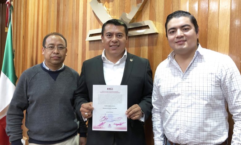 Recibe Rubén Terán Constancia De Mayoría Como Diputado Local